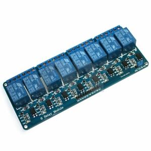 12V 8 Channel Relay Module (with Optocoupler) – GonaKart India